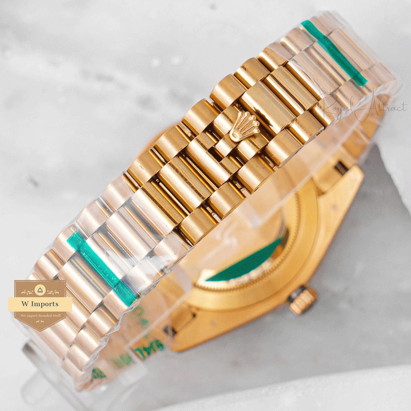 Latest collection YZ Factory 40mm Yellow Gold With Mother Of Pearl Dia ...
