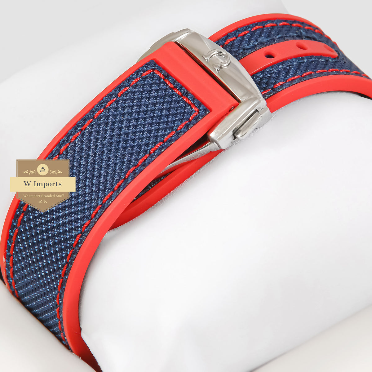 Latest Collection Silver Case With Blue Dial & Parachute Strap – Royal ...